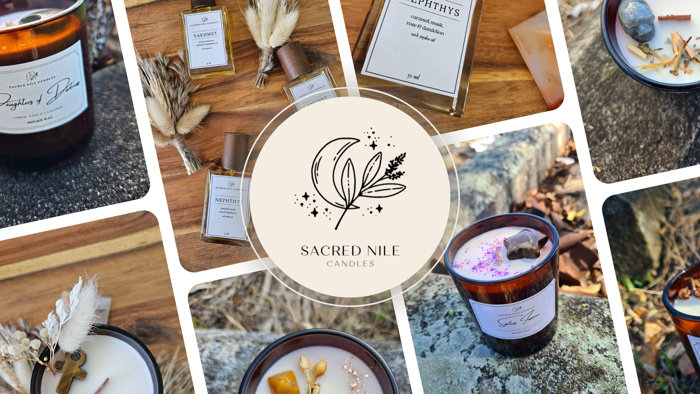 Sacred Nile Candles – Sacred Nile Stones